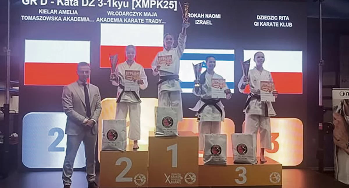 Bardzo dobre wiadomości z Akademii Karate Tradycyjnego. Maja Włodarczyk zdobyła Puchar Krakowa ...