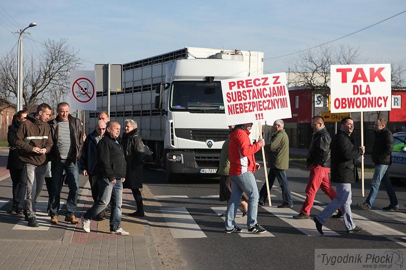 SLD zablokowało ul. Graniczną [ZDJĘCIA, WIDEO]